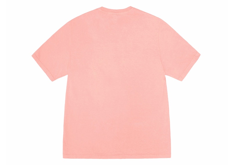 Stussy Venus Oval Pigment Dyed Tee Coral Men's - SS24 - US