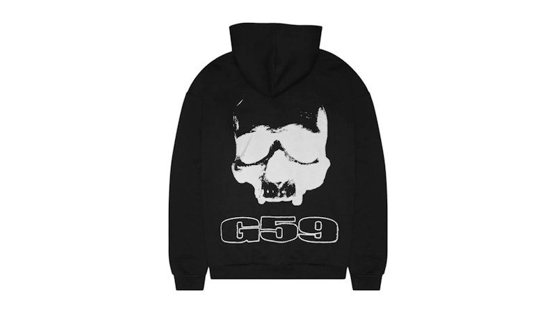 $uicideboy$ G59 Records Skull Logo Reflective Hoodie Black Men's - FW25 - US