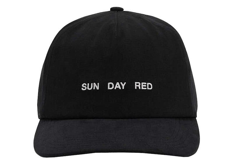 Sun Day Red Perforated Snapback Hat Black Men's - SS24 - US