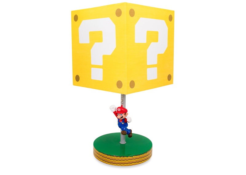 Super Mario Question Block with Mario Lamp - US