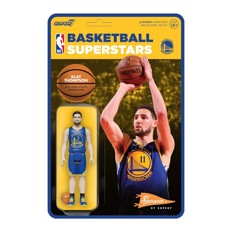 Super7 Supersports NBA Golden State Warriors Klay Thompson Action ...