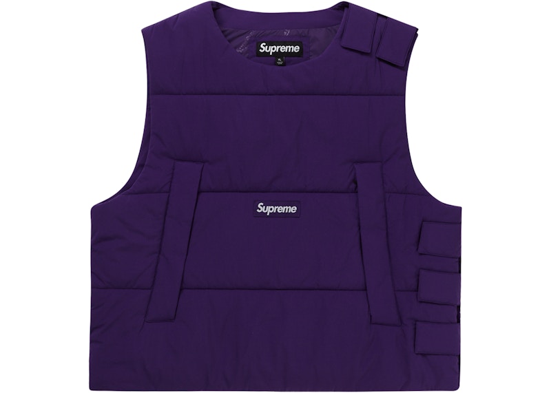 Supreme 2-in-1 GORE-TEX Shell WINDSTOPPER Vest Purple Men's - FW22 - US