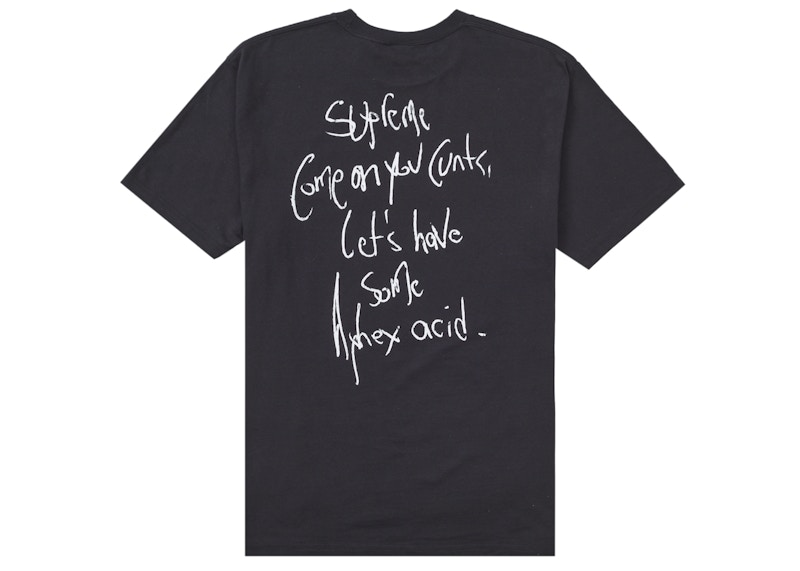 Supreme Aphex Twin Windowlicker Tee Black Men's - SS25 - US