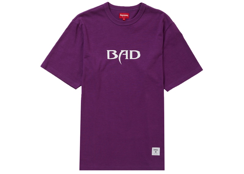 Supreme Bad S/S Top Plum Men's - SS22 - US