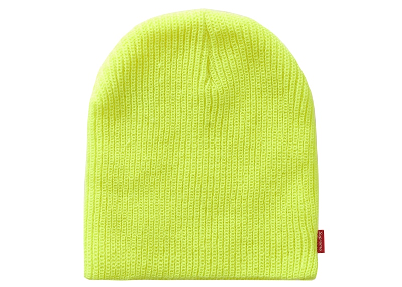 Supreme Basic Beanie (FW19) Bright Yellow - FW19 - US