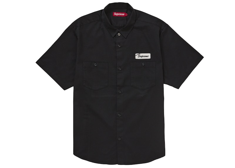 Supreme Bitch S/S Work Shirt Black メンズ - SS25 - JP Supreme Bitch S/S Work Shirt Black メンズ - SS25 - JP
