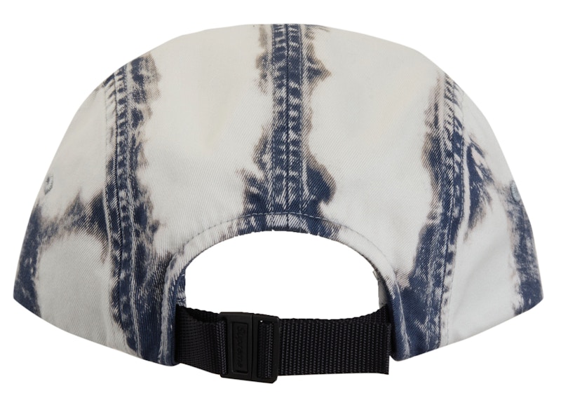Supreme Bleached Chino Camp Cap Navy - SS24 - US