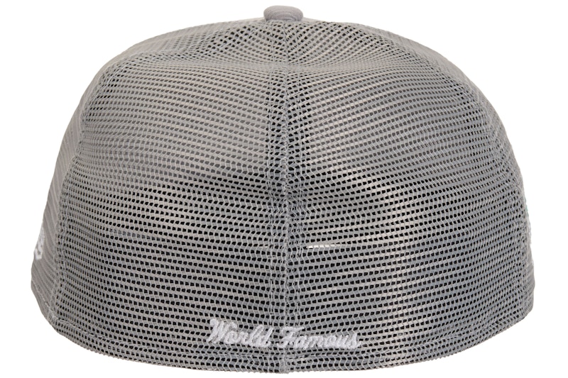 Supreme Box Logo Mesh Back New Era Cap SS24 Gray - SS24 - US