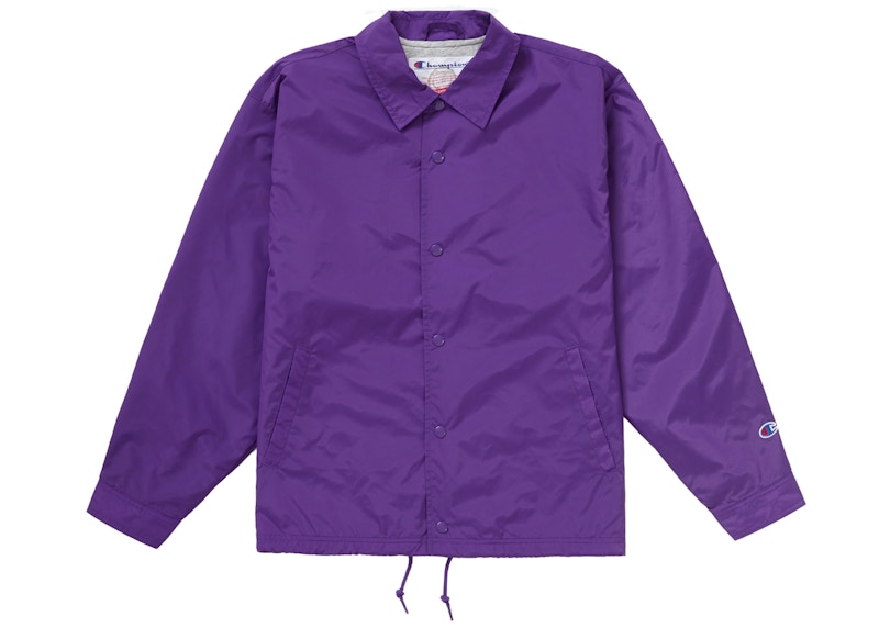 Supreme Champion Coaches Jacket Purple Men's - SS24 - US