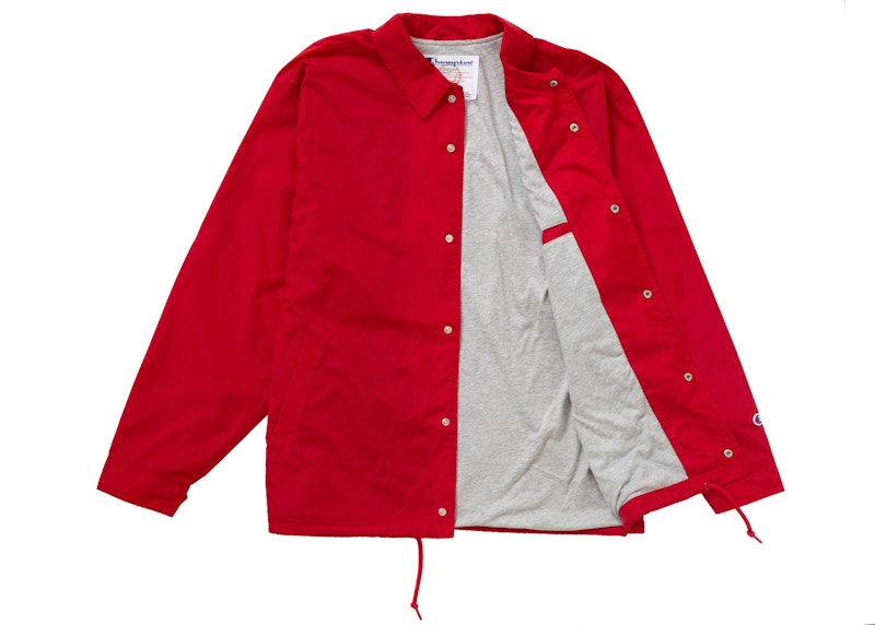 Supreme Champion Coaches Jacket Red Men's - SS24 - US