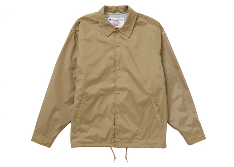Supreme Champion Coaches Jacket Tan Men's - SS24 - US
