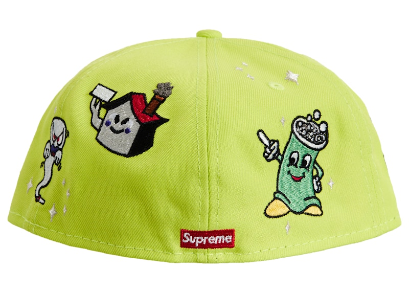 Supreme Characters S Logo New Era Neon Green - SS22 - US