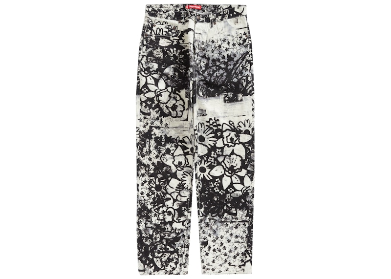 Supreme Christopher Wool Regular Jean Black Men's - FW21 - US