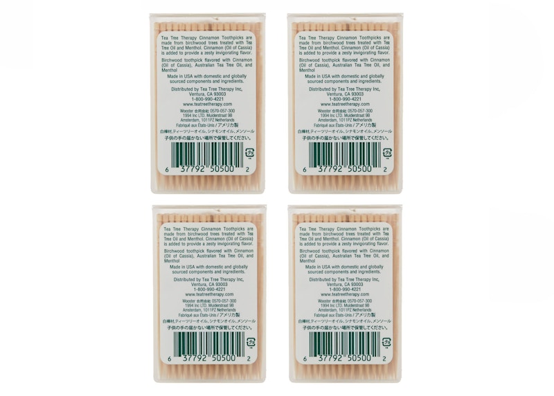 Supreme Cinnamon Toothpicks (Set of 4) Multicolor - FW23 - US