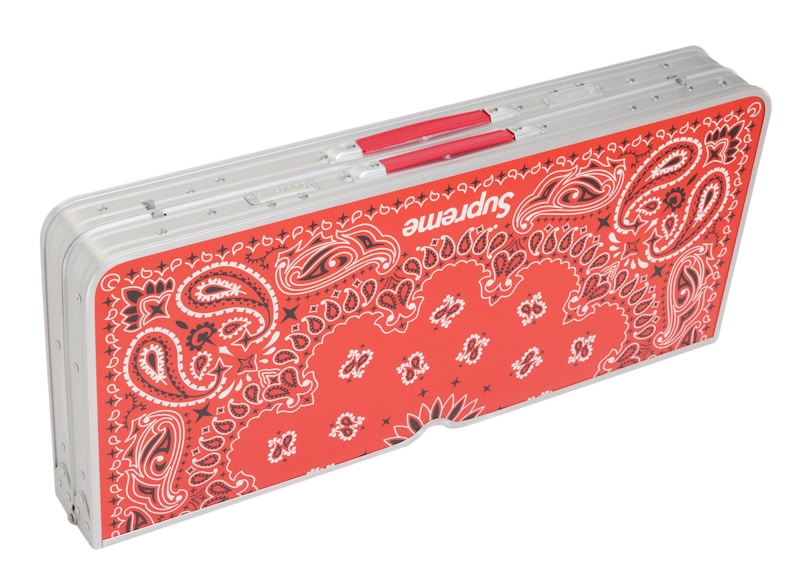 Supreme Coleman Folding Table Set Red - GB