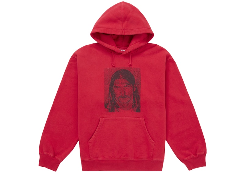 Supreme Dash Snow Hooded Sweatshirt Red Men's - FW25 - US