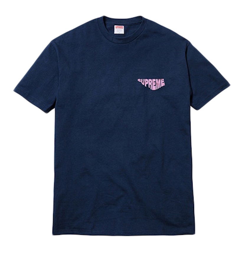 Supreme Dumb Childish Tee Navy Men's - SS16 - US