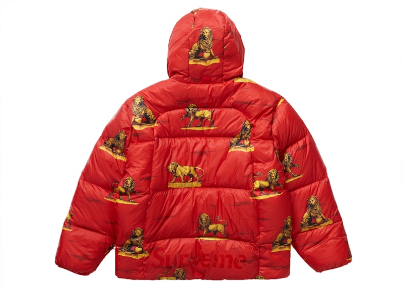 Supreme Featherweight Down Puffer Jacket Lions Men's - FW23 - US