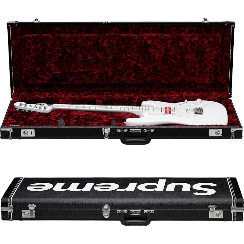 Supreme Fender Stratocaster White - FW17 - US