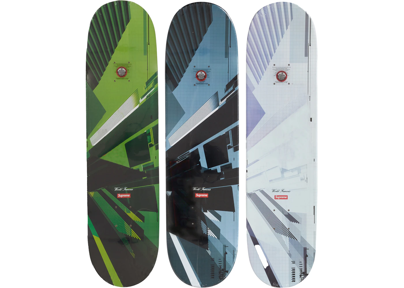 Supreme Forms Skateboard Deck Set Multicolor Ss23 Us