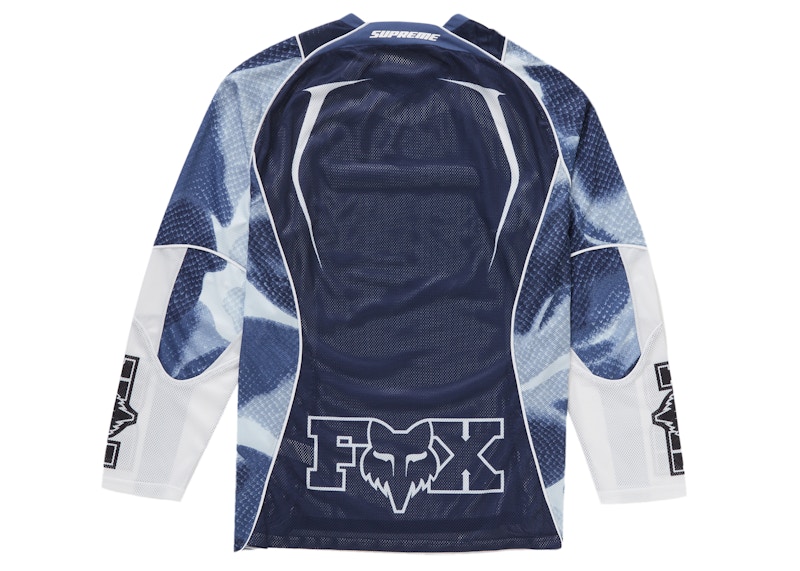 Supreme Fox Racing Jersey Blue Men's - FW23 - US
