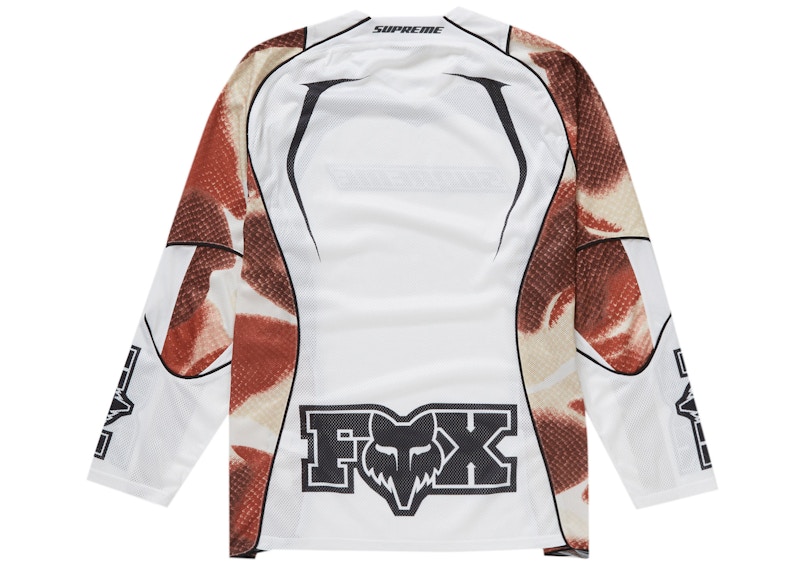 Supreme Fox Racing Jersey White Men's - FW23 - US