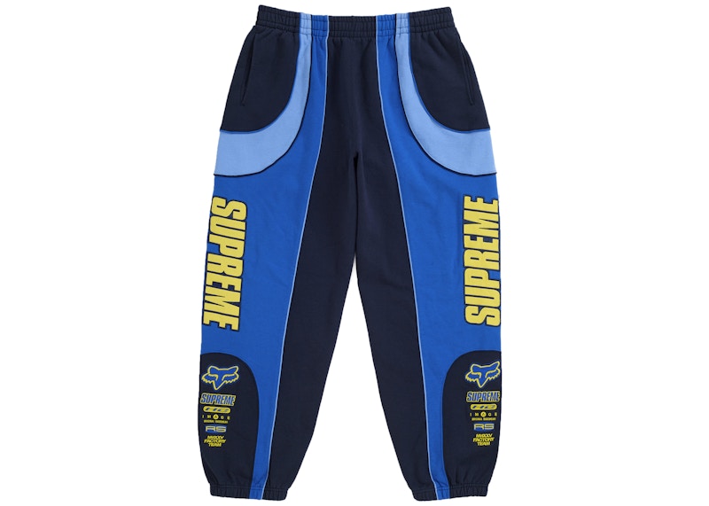Supreme Fox Racing Sweatpant (FW25) Navy Men's - FW25 - US