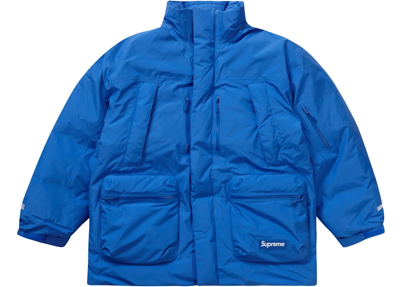 Supreme GORE-TEX 700-Fill Down Parka (FW22) Blue Men's - FW22 - US