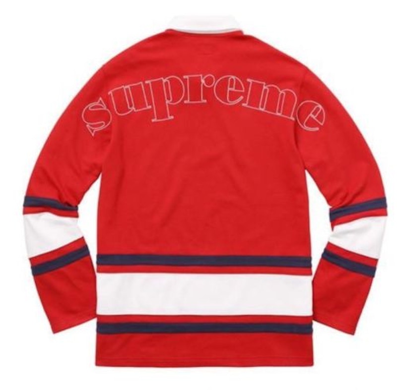 Supreme Half Zip Rugby Red - SS17