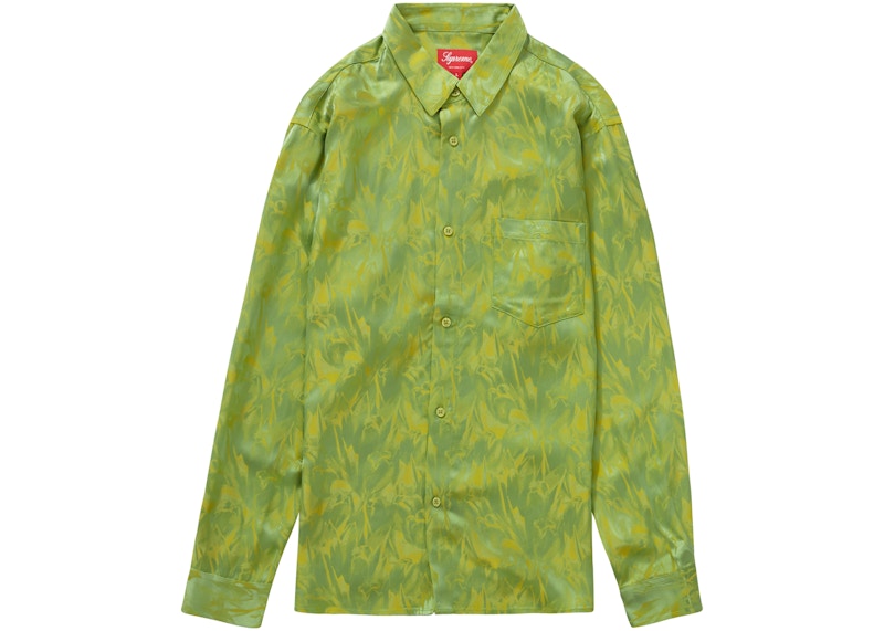 Supreme Iridescent Shirt Green - FW22 - ES