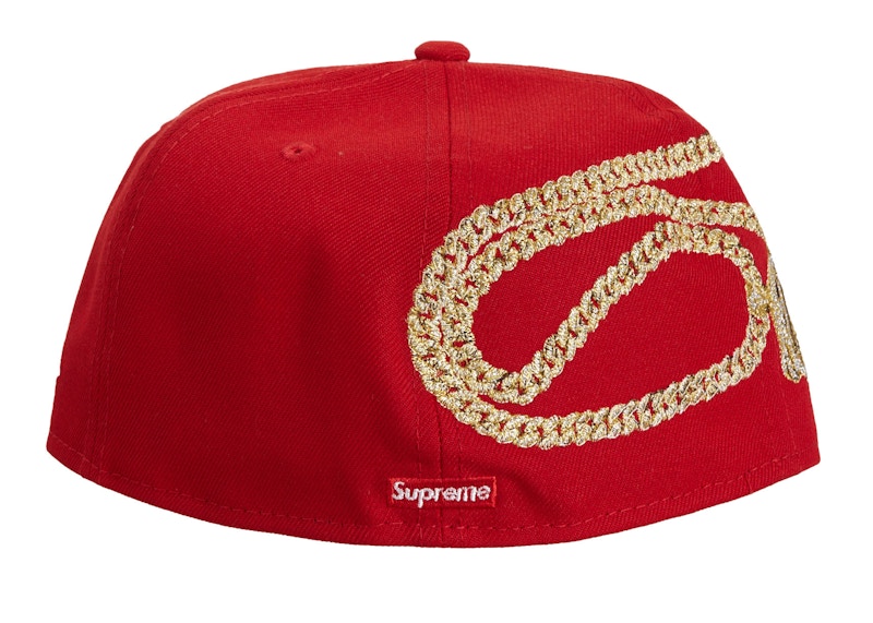 Supreme Jesus Piece S Logo New Era 59Fifty Hat Red - FW23 - US