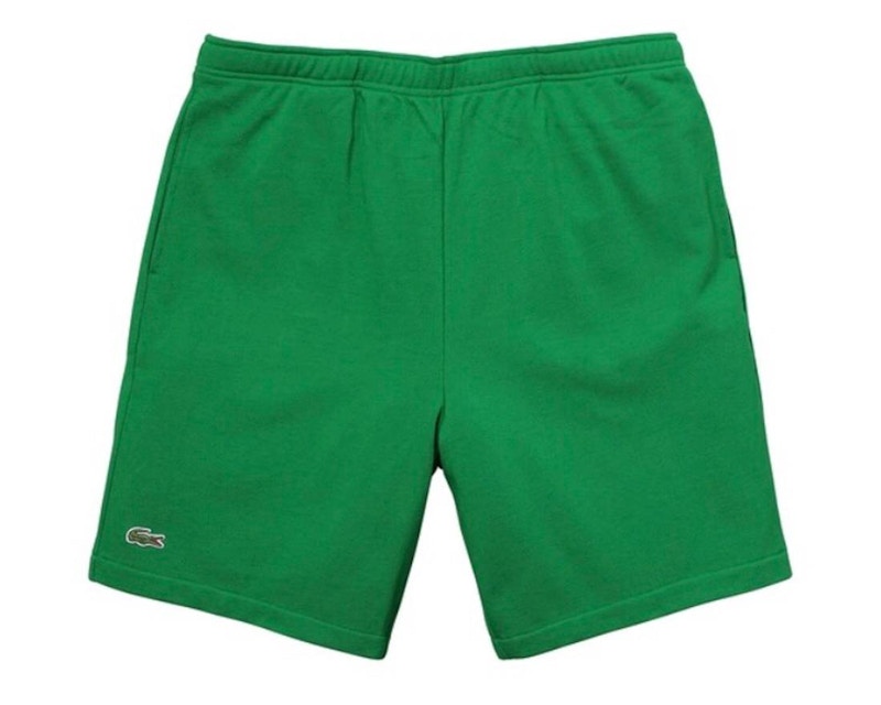 Supreme Lacoste Pique Short Kelly Green - SS17
