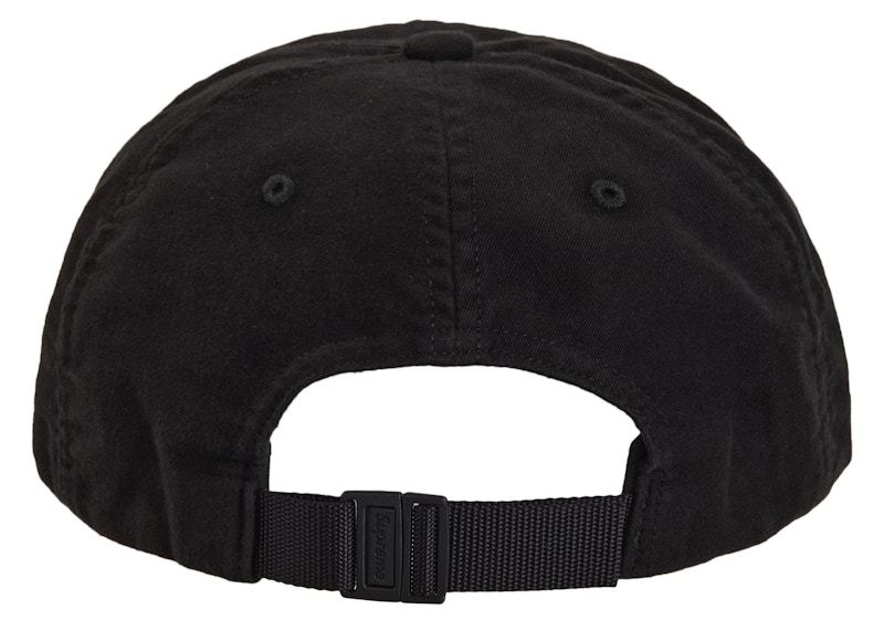 Supreme Lightweight Moleskin 6 Panel Black - SS24 - US