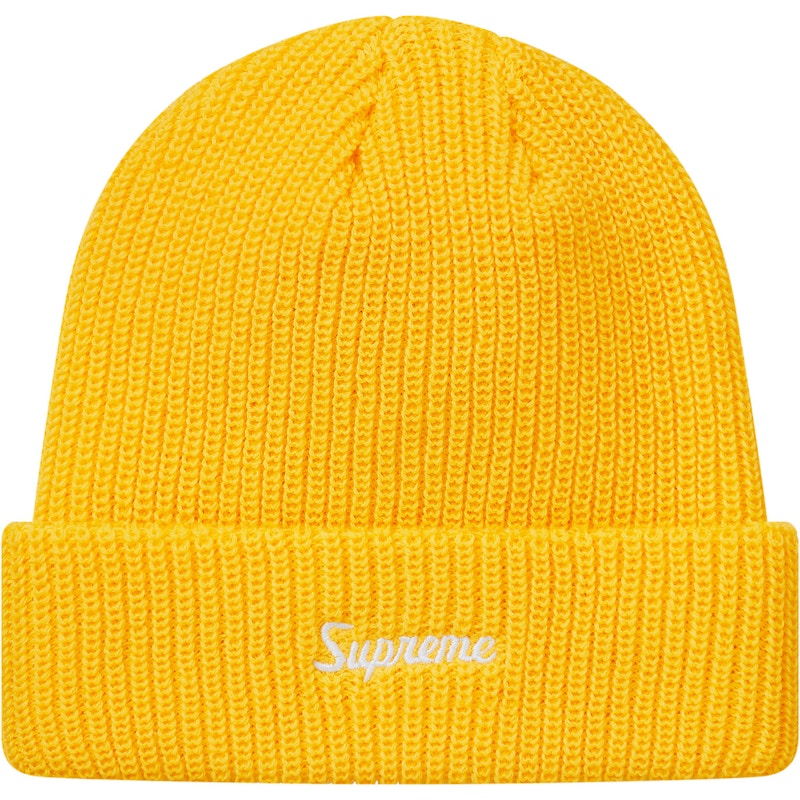 Supreme Loose Gauge Beanie (FW18) Yellow - FW18 - US