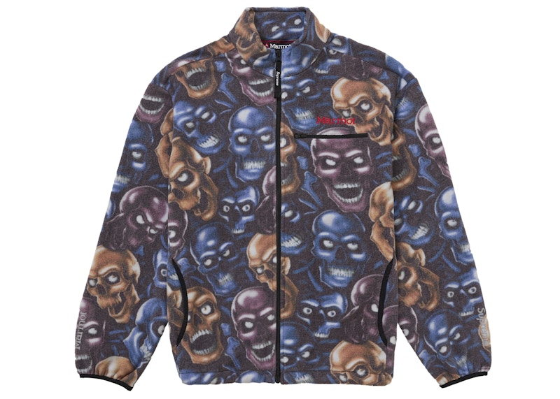 Supreme Marmot Fleece Jacket Multicolor Men's - FW25 - GB