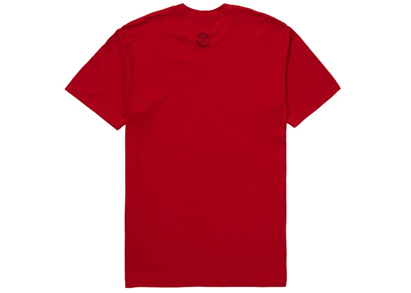 Supreme Martin Wong Iglesia Pentecostal Tee Red Men's - FW19 - US