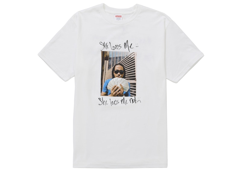 Supreme Max B Tee White Men's - SS25 - US