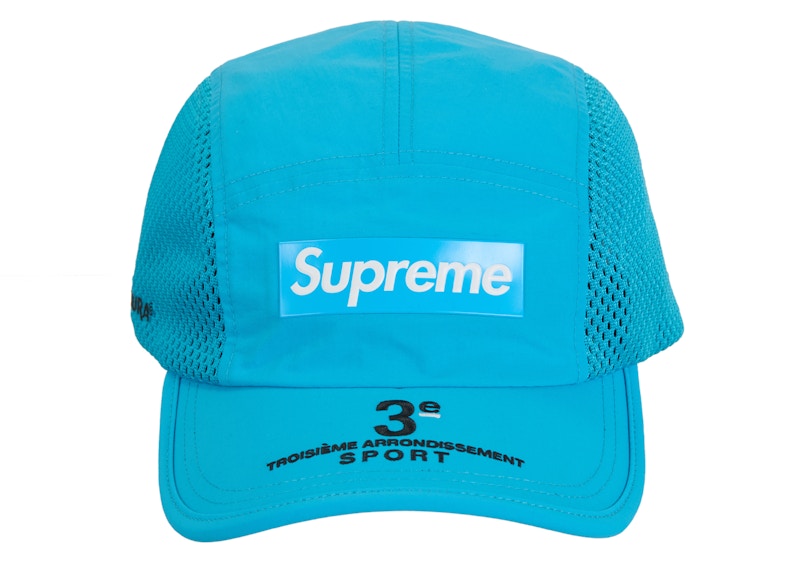 Supreme Mesh Side Panel Camp Cap SS24 Cyan - SS24 - US