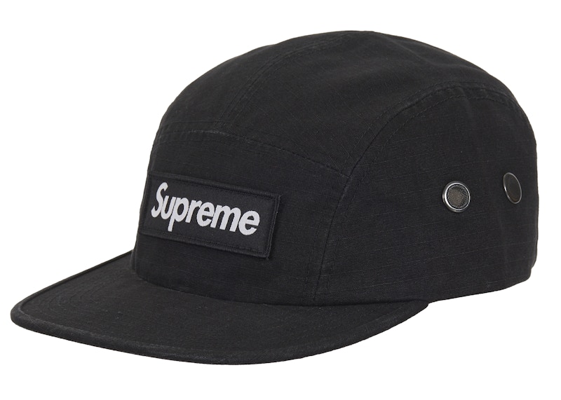 Supreme Military Camp Cap (FW25) Black - FW25 - US