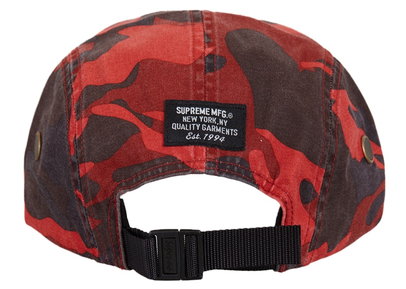 Supreme Military Camp Cap (SS23) Red Camo - SS23 - US