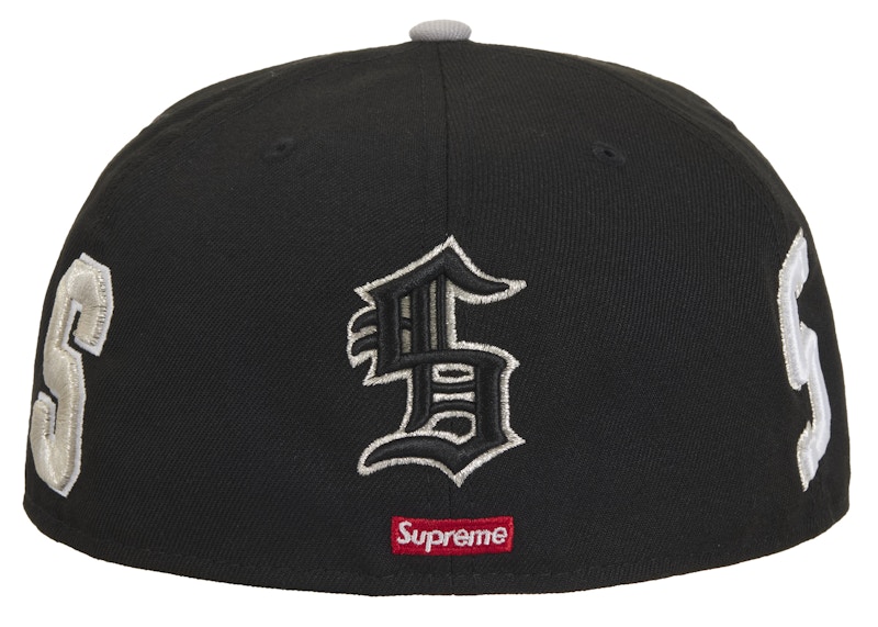Supreme Multi S Logo New Era 59Fifty Fitted Hat Black - SS25 - CN