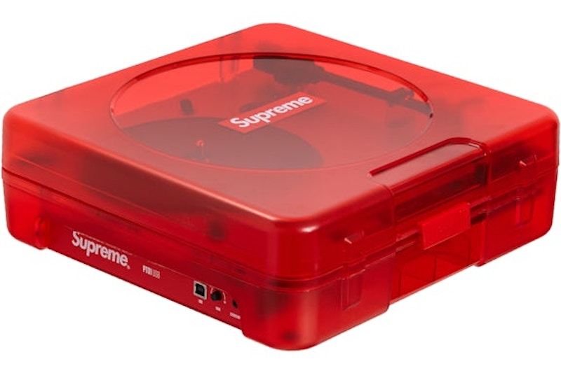 Supreme Numark PT01 Portable Turntable EU Plug Red - US
