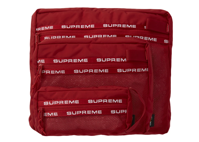 Supreme Organizer Pouch Set Red - FW22 - US