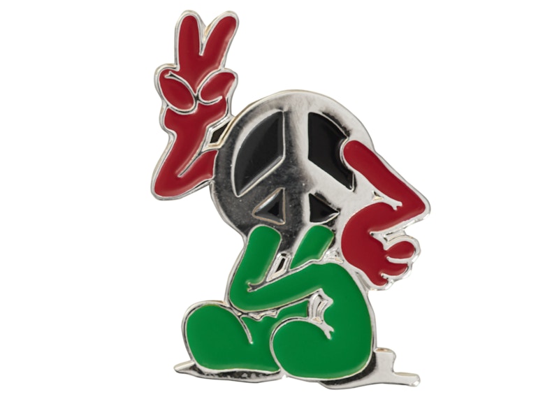 Supreme Peace Pin Silver - SS21 - US