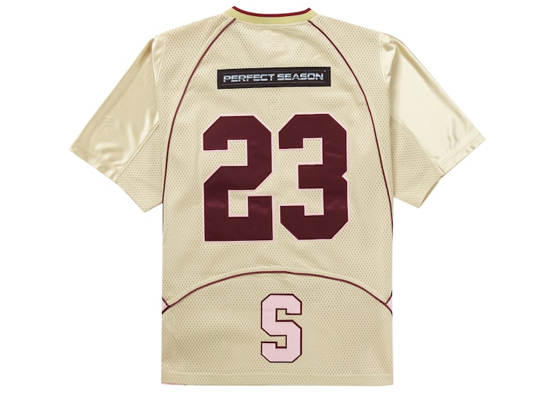 Supreme Perfect Season Football Jersey Gold Men's - SS23 - US