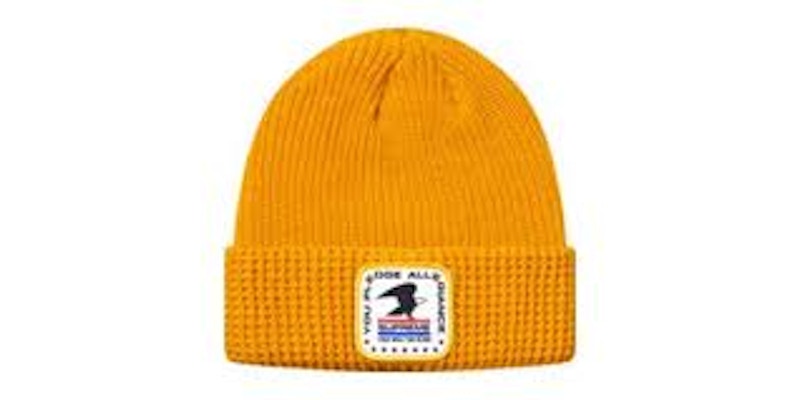 Supreme Pledge Allegiance Beanie Yellow - FW15
