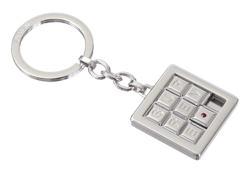 Supreme Puzzle Keychain Silver - SS25 - US