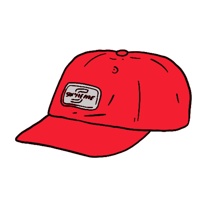 Supreme Reflective Patch 6-Panel Red - SS20 - US