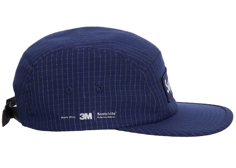 Supreme Reflective Ripstop Camp Cap (SS24) Navy - SS24 - US