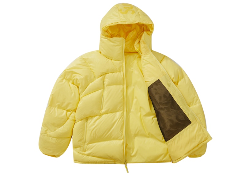 Supreme Reversible Featherweight Down Puffer Jacket Yellow Men's - FW22 ...